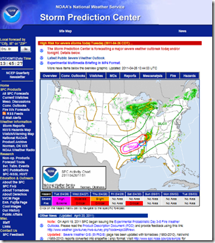 Avian Flu Diary: SPC Upgrades Today’s Severe Storm Forecast